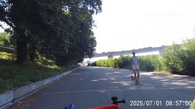 На велосипеде во Владивосток - 2025-07-01  Омск, Иртыш