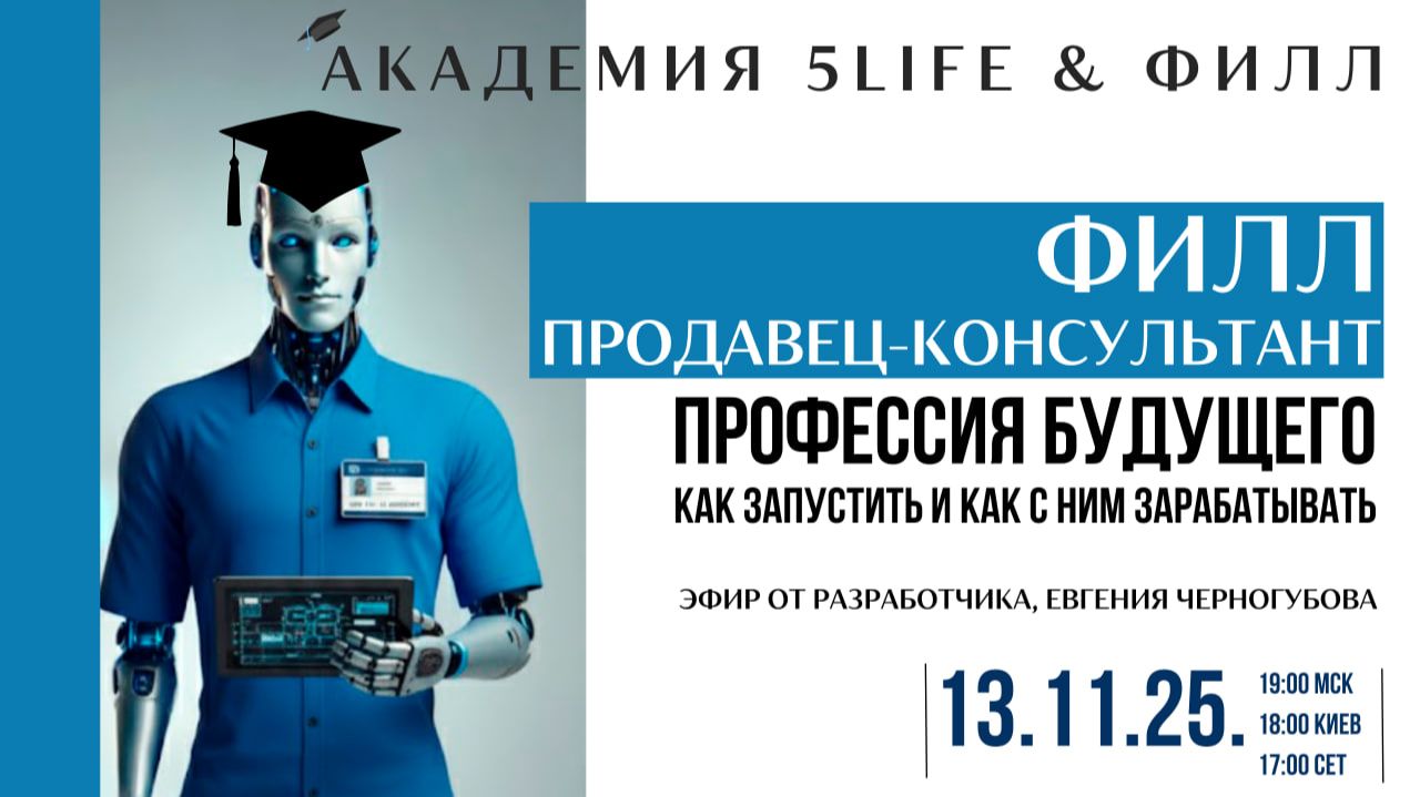 Филл-продавец - Профессия будущего