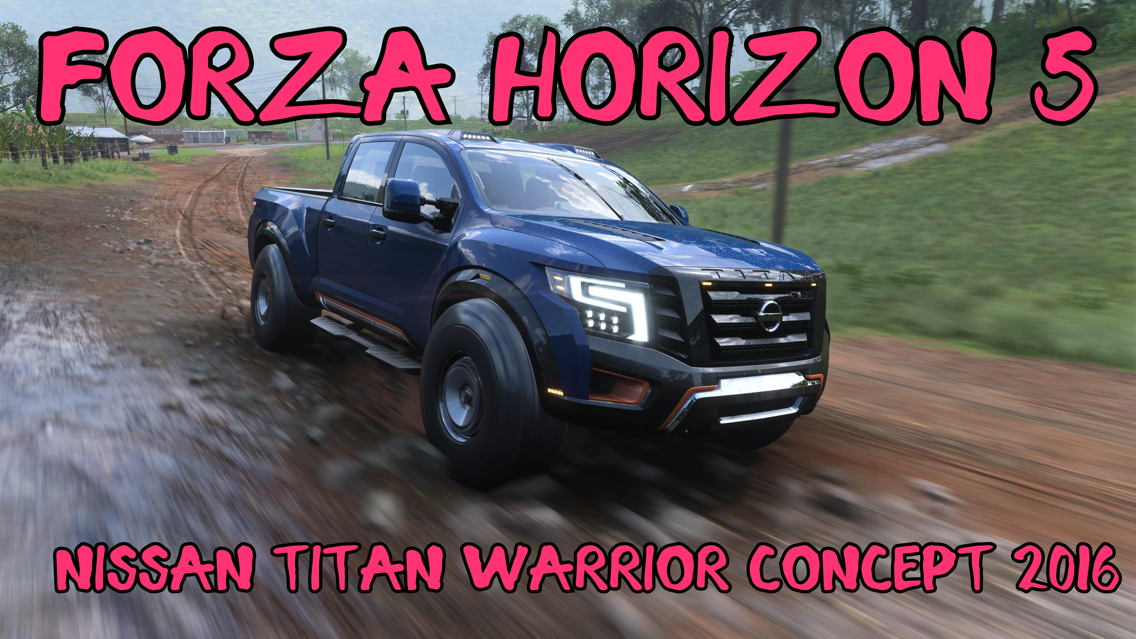 Nissan Titan Warrior Concept 2016 — концепция непревзойдённого пикапа в мире Forza Horizon 5 🌍⚡️