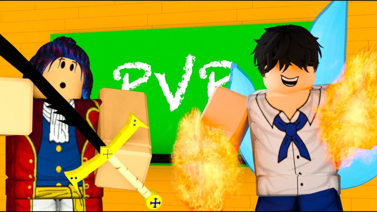 БЛОКС ФРУТС ШКОЛА ПВП МУЛЬТИК🍈🌊 РОБЛОКС ИСТОРИЯ от НУБ до ПРО мультики анимация приколы