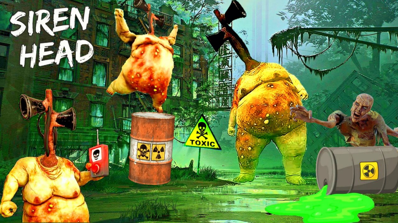 📢 СИРЕНОГОЛОВЫЙ 📢 - ТОЛСТЫЙ СИРЕНОГОЛОВЫЙ АТАКУЕТ. ОЧЕНЬ КРУТАЯ ИГРА.