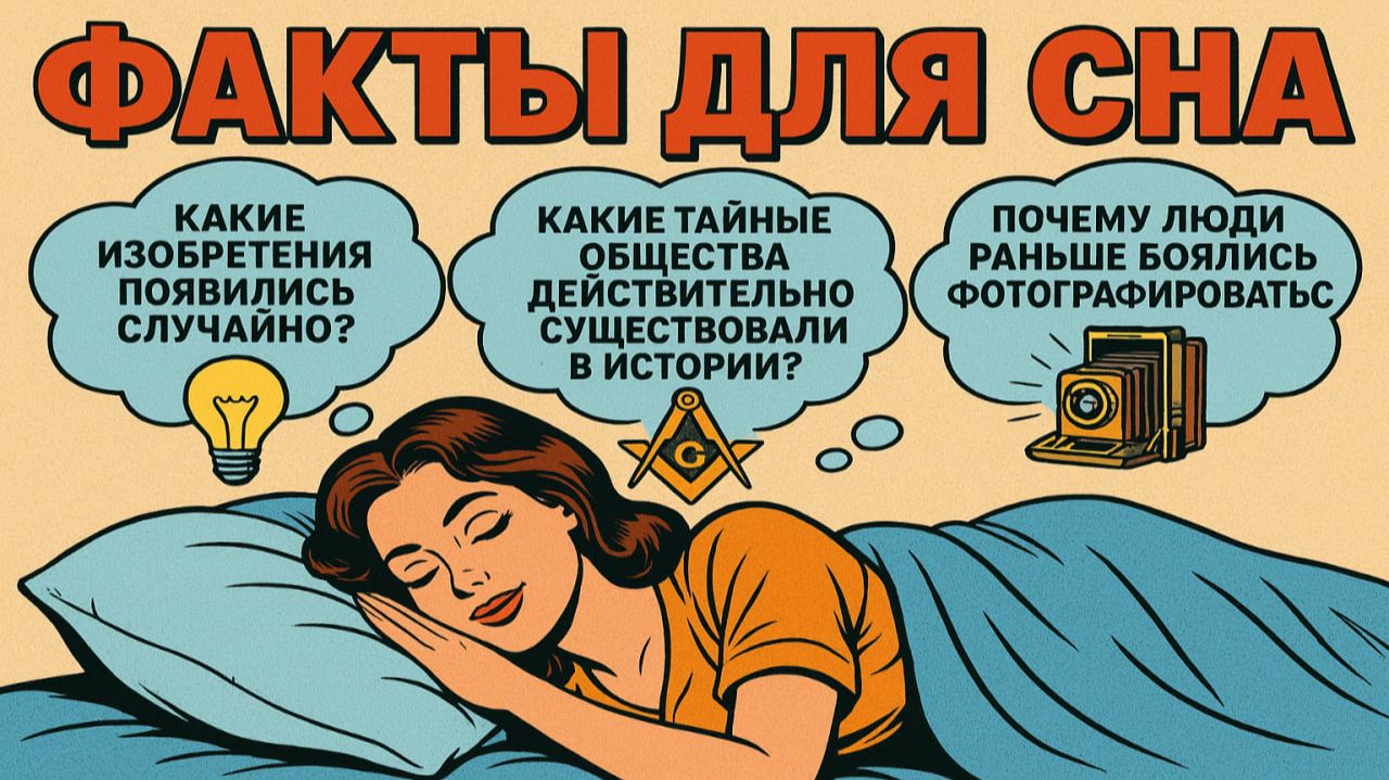 Факты для сна: интересные и удивительные истории, чтобы быстро уснуть