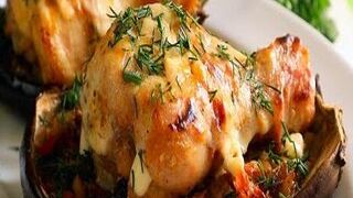 Сочная Курица в Баклажанах. Объедение!Очень Вкусно!