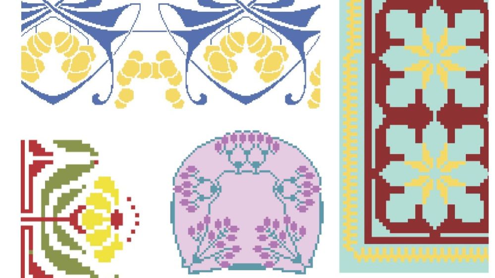 🕰️🧶Вязание и рукоделие. Старинные СХЕМЫ Art Nouveau. Подборка №174.🧶🕰️