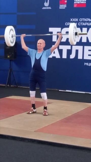 🔥«Железный дед»  из Ульяновска Николай Исаков снова чемпион!   Ветеран тяжелой атлетики из Ульяновс