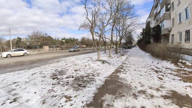 Один из дней города Евпатория | 15 февраля 2021 г | Крым | ХАН БАТОН XAH 6ATOH | VID_20210215_133516