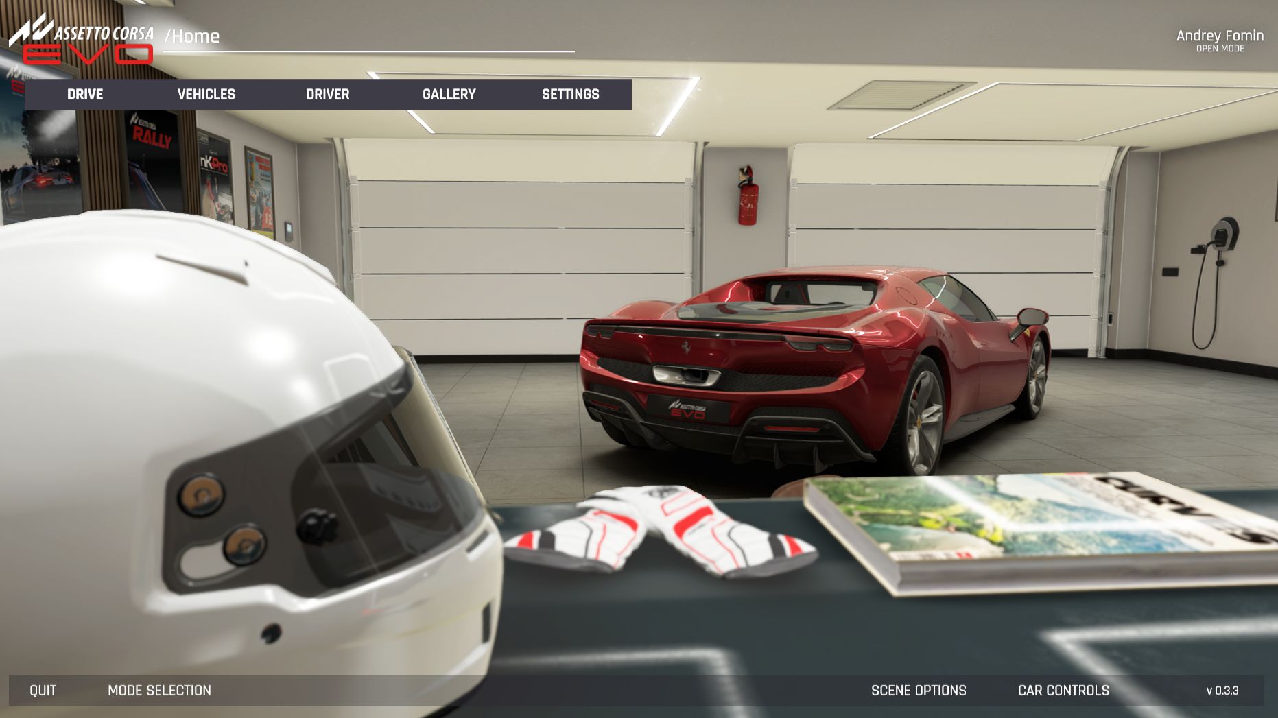 Assetto Corsa EVO. Пытаюсь приручить Ferrari 296 GTB в Spa francocharmps.2025.11.17 - 17.57.34.02