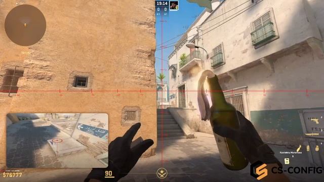 4) Dust 2 - Молотов в CT с шорта