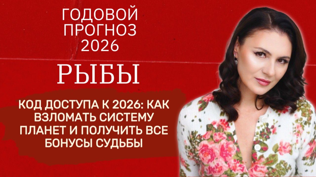 2026:ВЗЛЕТ ИЛИ ПАДЕНИЕ? КАК УЦЕПИТЬСЯ ЗА ВОЛНУ ОБНОВЛЕНИЙ И НЕ СГОРЕТЬ В НИХ.  Прогноз для РЫБ 2026