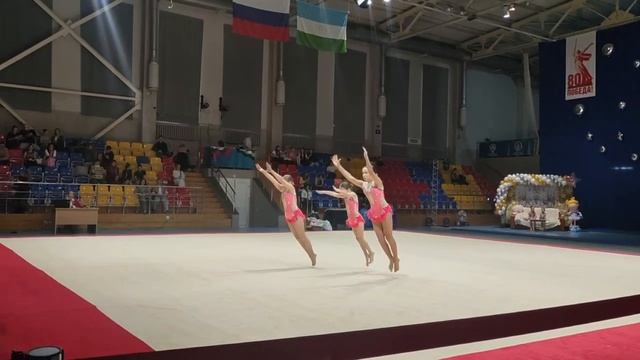 ТР 1 юношеский разряд, Вердян - Демидова - Ищенко , МАУДО ДТДиМ, Комбинированное упражнение