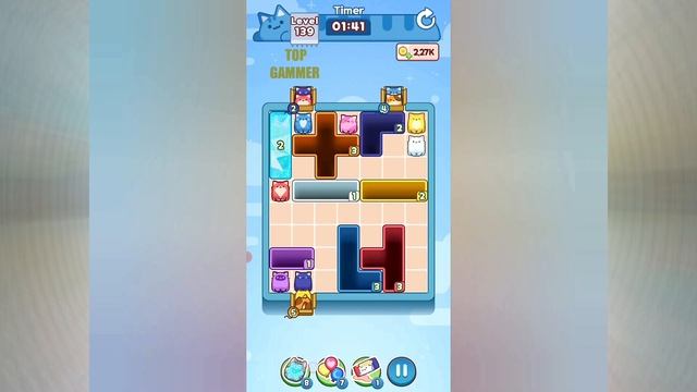 Как пройти Уровень 139 в Drop the Cat! (Решение)