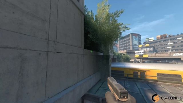 5) Overpass - Cмок в туалеты на миду с T спавна