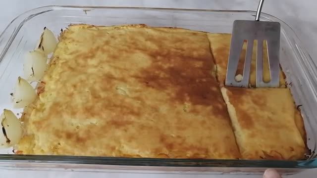 Запеканка из картофеля и квашеной капусты