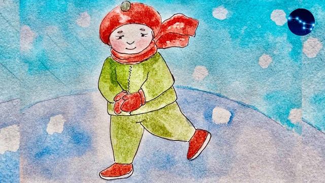 Снежинка / М. Садовский / СТИХ ДЕТЯМ / Новый год