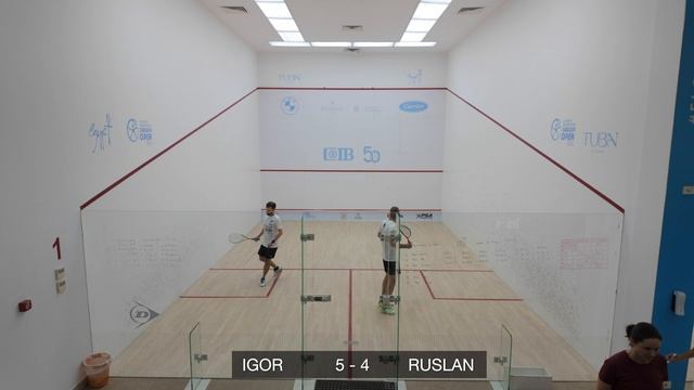 Руслан vs. Игорь: Командный турнир сквош-кэмпа Squash&Relax-11 в Эль-Гуне (Египет)