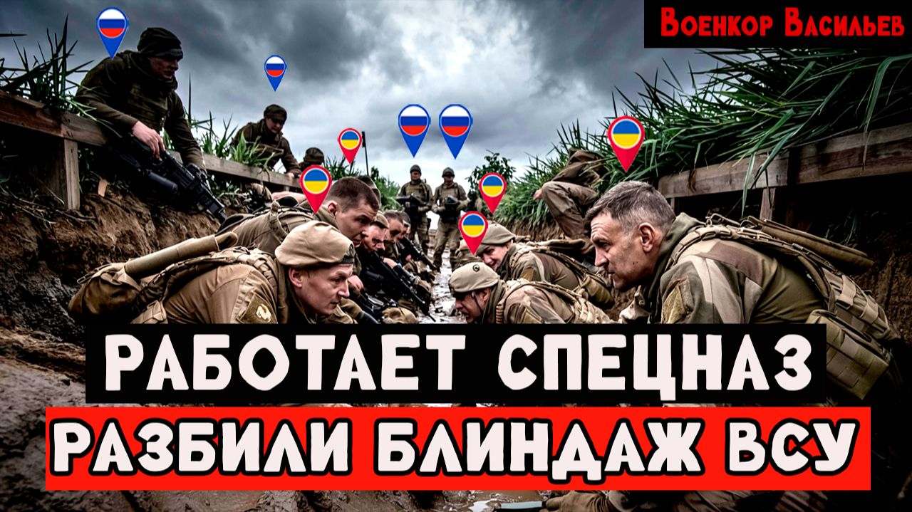 «КАК ЛОМАЕТСЯ ОБОРОНА ВСУ. ШТУРМ ОПОРНОГО ПУНКТА РОССИЙСКИМ СПЕЦНАЗОМ»