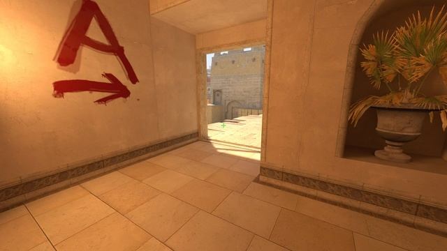 3) Mirage - Молотов на дефолт А плента с паласов