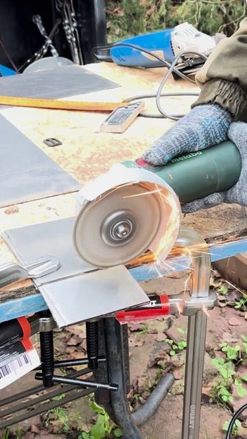 Делаю пластины для доспеха древнего витязя. Вскоре это будет пластинчатый доспех.