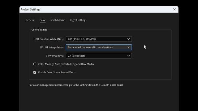 5 Choosing Project Settings