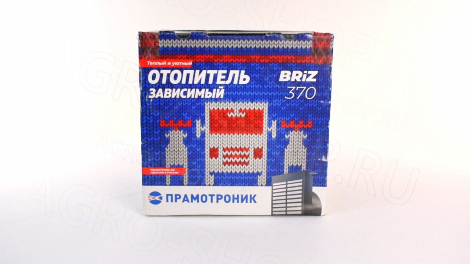 Отопитель 159.8101.010-824 универсальный двурядный алюминиевый 24В Прамотроник