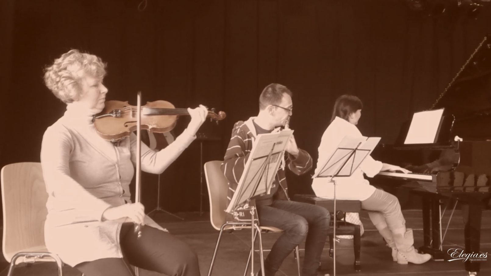 Rakhmaninov Elegia. Рахманинов Элегия.  Grupo Elegia. Репетиция.