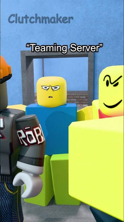 Teaming Server #shorts #short #roblox #funny #robloxmemes