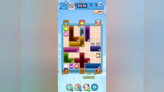 Как пройти Уровень 147 в Drop the Cat! (Решение)