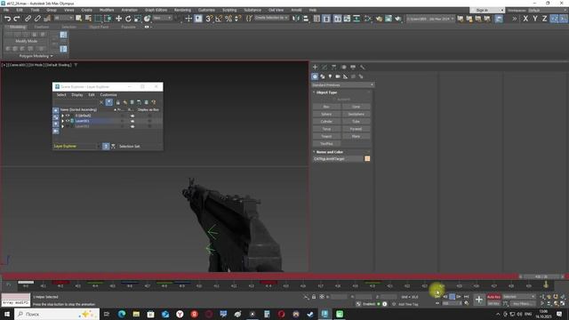 Создание нового оружия для «Far Cry» - система CAT - анимация броска гранаты
