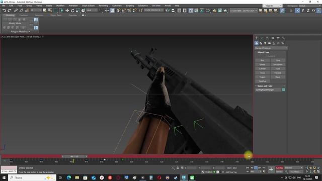 Создание нового оружия для «Far Cry» - система CAT - fidget анимация