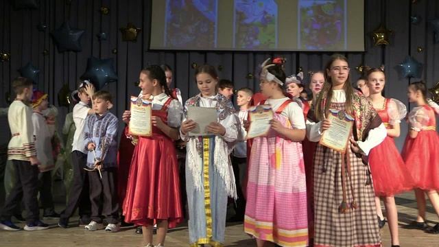 Финал показа русских народных сказок