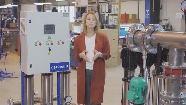 Удаленный контроль на насосных установках ANTARUS 2.0