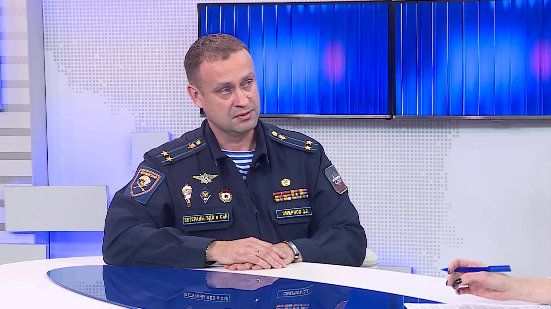 Участник СВО из Башкортостана Дмитрий Смирнов стал гостем программы «Вести.Интервью»