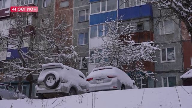 СТОЛИЦА КАМЧАТКИ ПОСЛЕ СНЕГОПАДА • БЕЗ КОММЕНТАРИЕВ