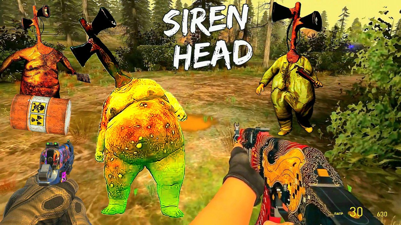 📢 СИРЕНОГОЛОВЫЙ 📢 - ТОЛСТЫЙ СИРЕНОГОЛОВЫЙ ИДЁТ ЗА ТОБОЙ. ОБЗОР ИГРЫ.