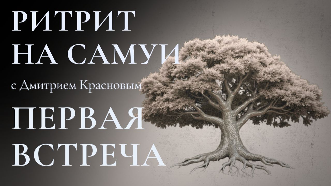 Ритрит. ОСОЗНАНВНИЕ на Самуи, встреча 07.11.25