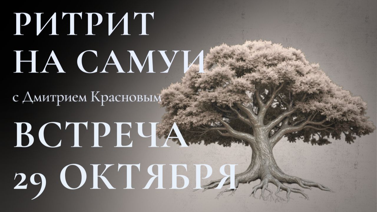 Ритрит на Самуи. Встреча. 29.10.