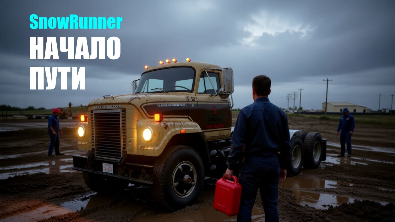 SnowRunner_Рождение компании "Удачный путь"_ День первый_Стрим с Twitch от 01.11.25