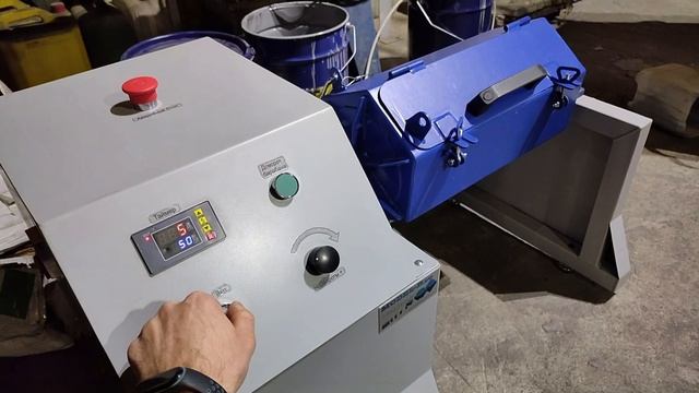 Барабанная галтовка МАГ-20. Включение и проверка перед отгрузкой