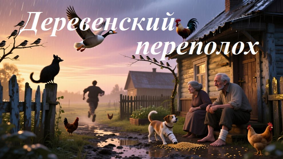 Деревенский переполох (из серии Бредятина) AI Suno
