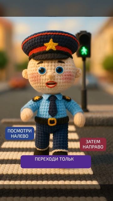 Переходим дорогу по правилам дорожного движения