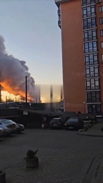 УДАР ПО ЛЬВОВУ СЕГОДНЯ.