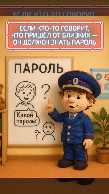 «Семейный пароль» - одно из основных правил для того, чтобы уберечь ребенка от неприятностей.