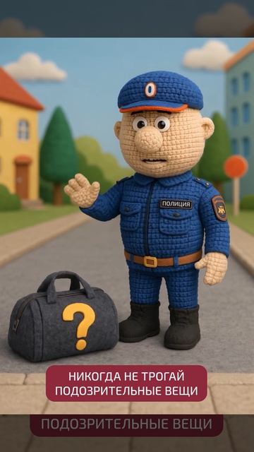 Никогда не трогайте подозрительные предметы!