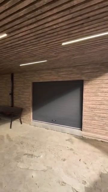 Скандинавский навес лофт 70м2 с плоской крышей и хозблоком