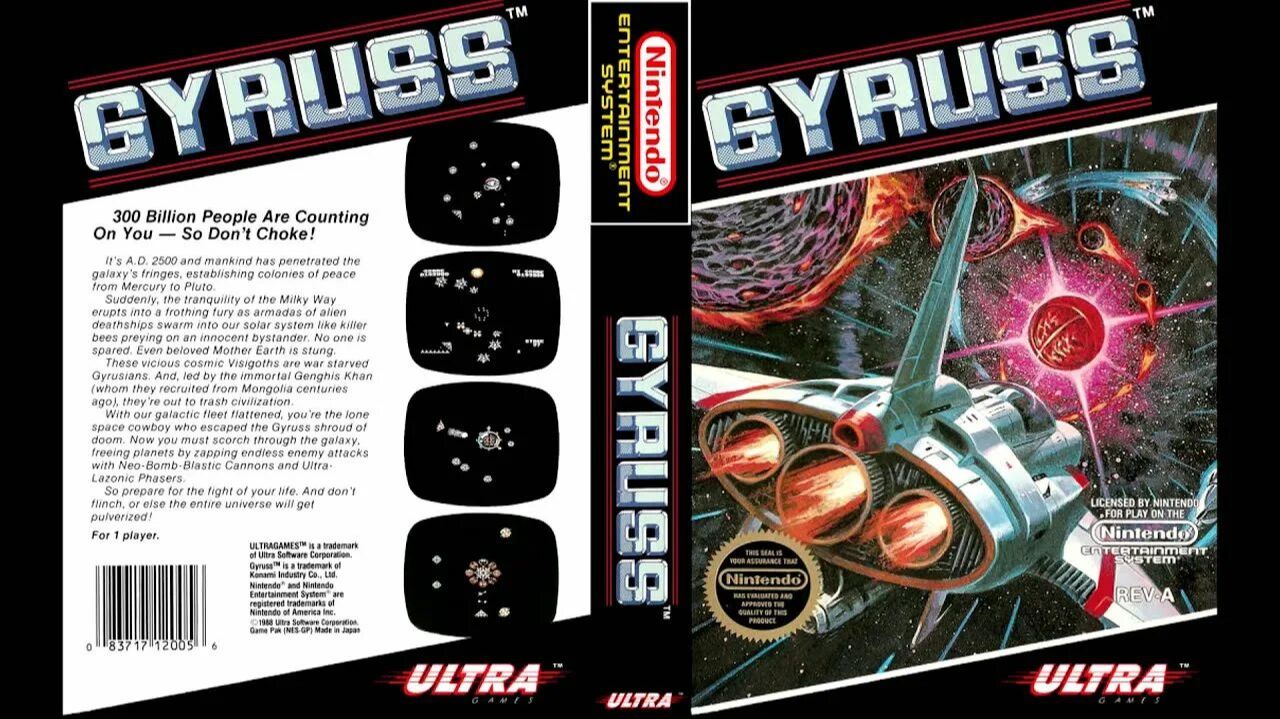 Gyruss (NES)