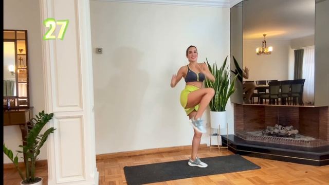 30-Min Aerobic Dance Cardio HIIT 🔥 All Standing Full Body Fat Burn & Weight Loss 💦