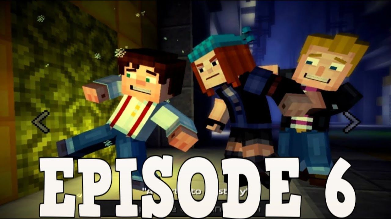 Прохождение Minecraft Story Mode Season 1 (#6 Портал в неизвестность)