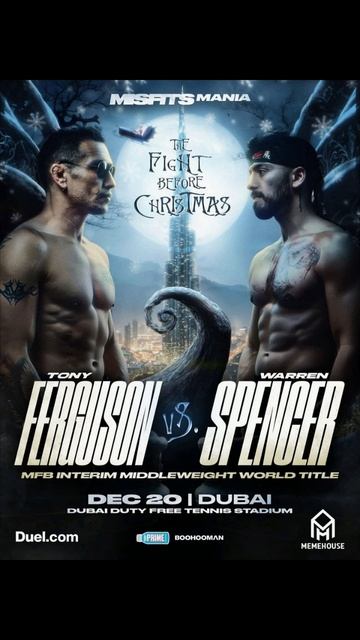 Фергюсон VS Спенсер 20 декабря #shorts #тонифергюсон #уорренспенсер #фергюсонспенсер #бокс