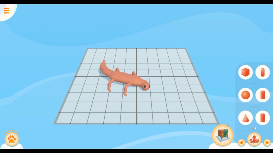 Видеоурок по 3D моделированию по теме “ Сибирский углозуб ” в программе для эвм "LigroGame"