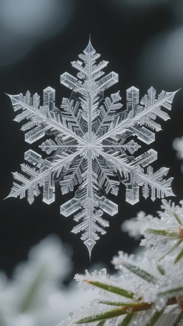 Снежинки шоу.